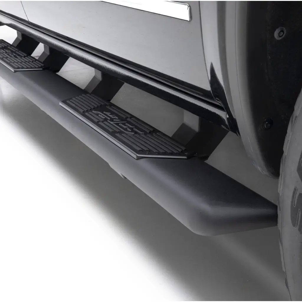 AscentStep 5-1/2" x 75" Black Steel Running Boards, Select Toyota ...